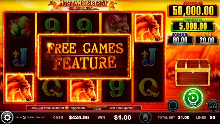 Mustang Spirit: Slot Bertema Petualangan Menyatu Kekuatan Alam